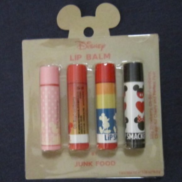 Disney | Makeup | 3 For 25 Target Disney Lip Balm Junk Foodlip Smacker ...